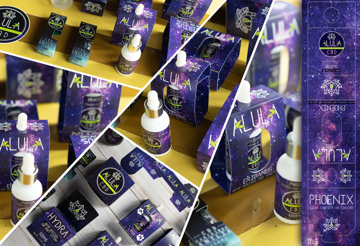 Alula Essentials CBD Packaging