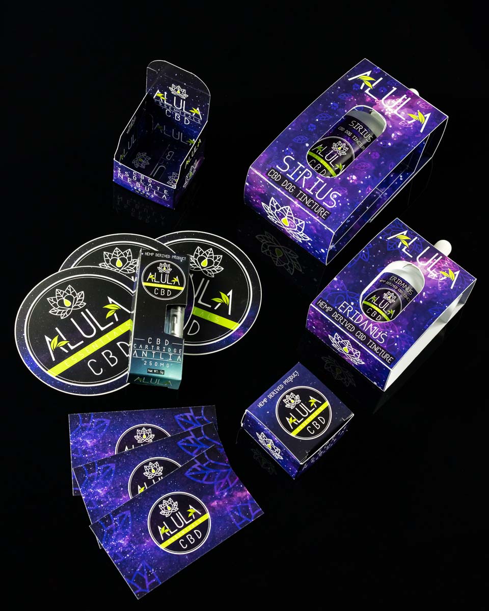 Alula Essentials CBD Packaging