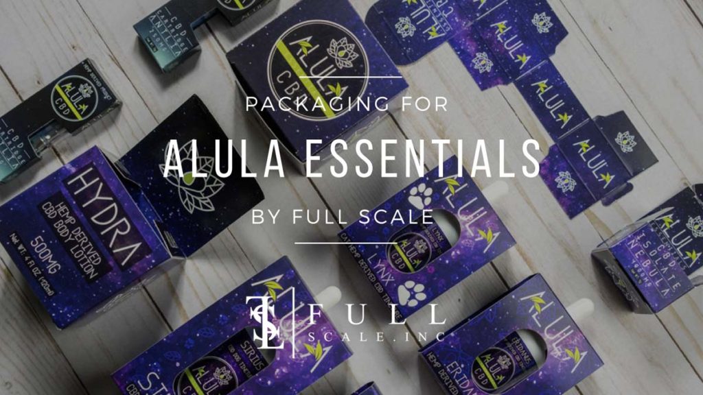 Alula Essentials CBD Packaging