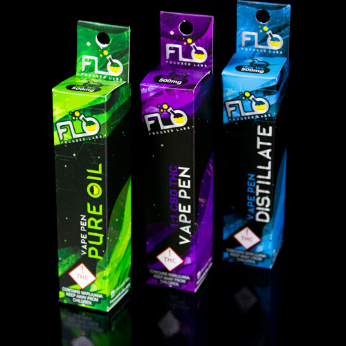 FLO - Vape Pen Packaging, Apparel, Web Design and more
