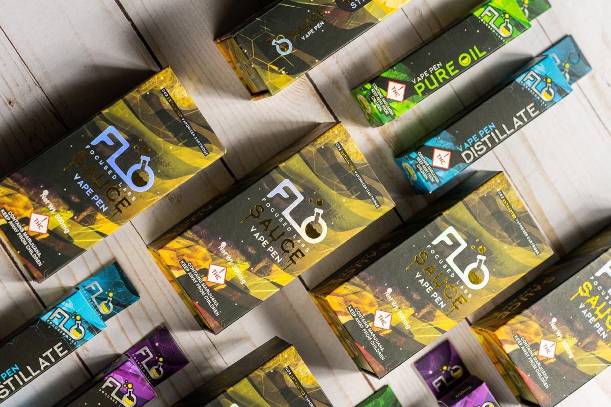 FLO - Vape Pen Packaging, Apparel, Web Design and more