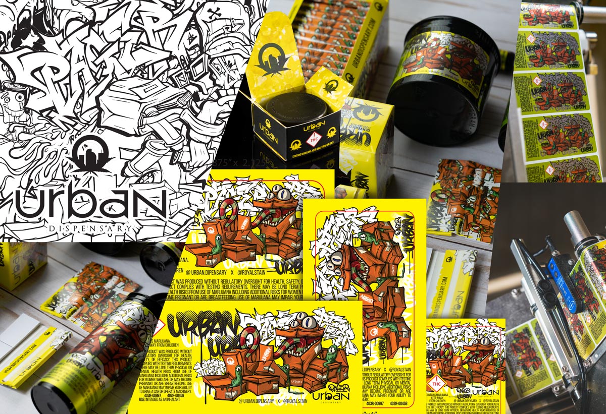 Urban Dispensary Custom Packaging | Full Scale Design Blog