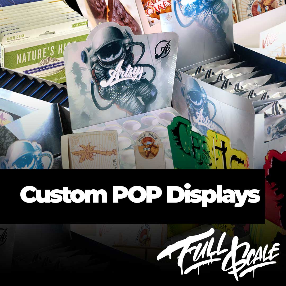 POP Displays - Custom Made For Retail Stores and Dispensaries