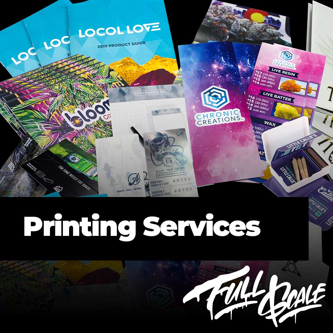 Printing Services - Large and Small Format Printing at Full Scale