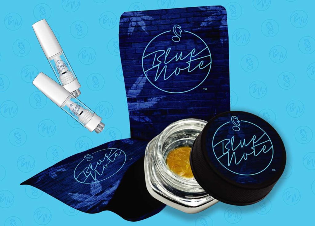 Blue Note Concentrates | Logo Design and Packaging - Full Scale